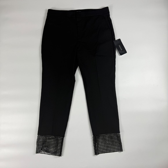 Zara | Pants & Jumpsuits | Zara Basic Trousers Pants Womens M Black ...